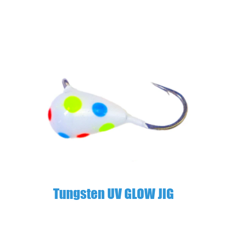 Tear Drop Ice Jig Wonderbread (5/pk)