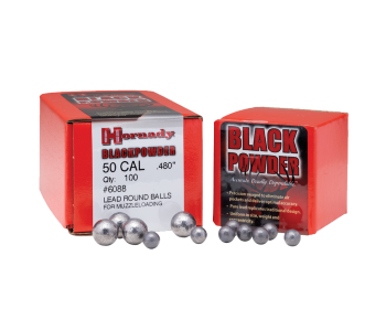Hornady 32cal .315 Lead Round Balls (100/box)